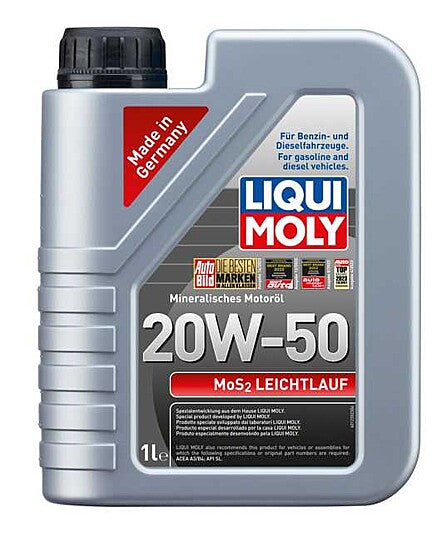 Liqui Moly 20W-50 Low-Friction Mineral Based Engine Oil — KombiLife ...