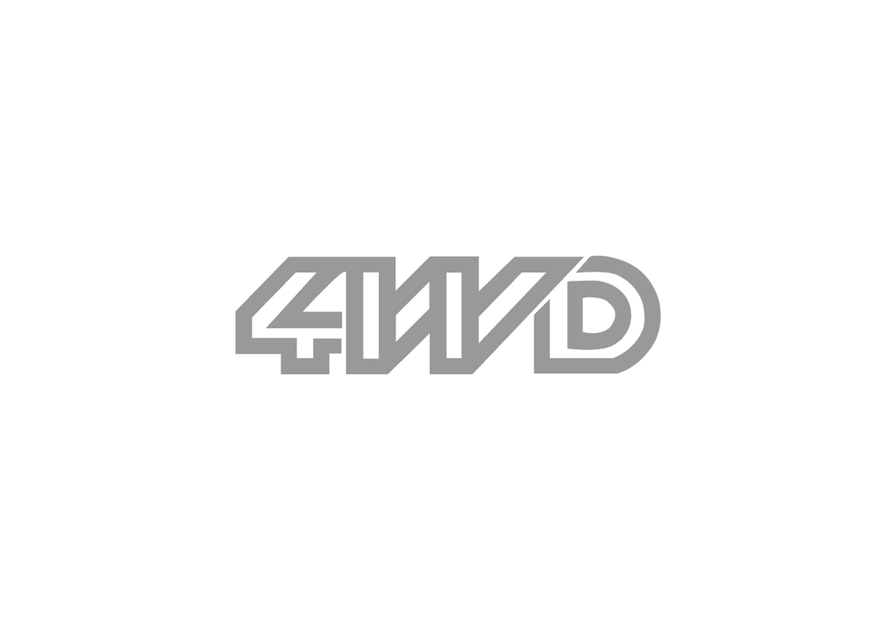 4WD Decal - Volkswagen Syncro Style — KombiLife Australia
