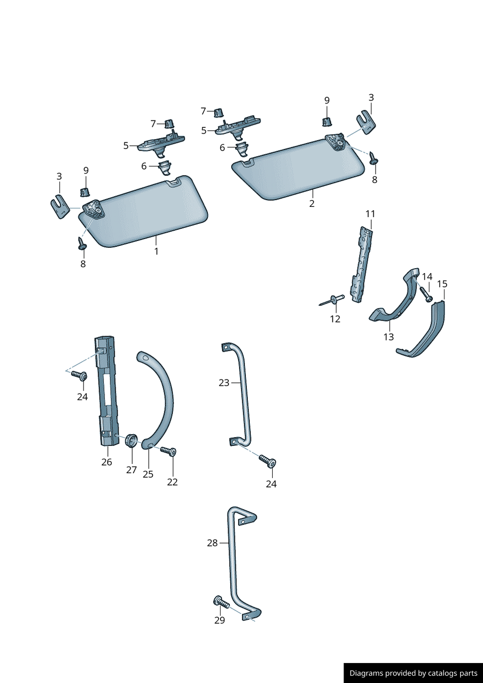 VW Crafter D-Pillar Grab Handle (MY18 onwards) — KombiLife Australia