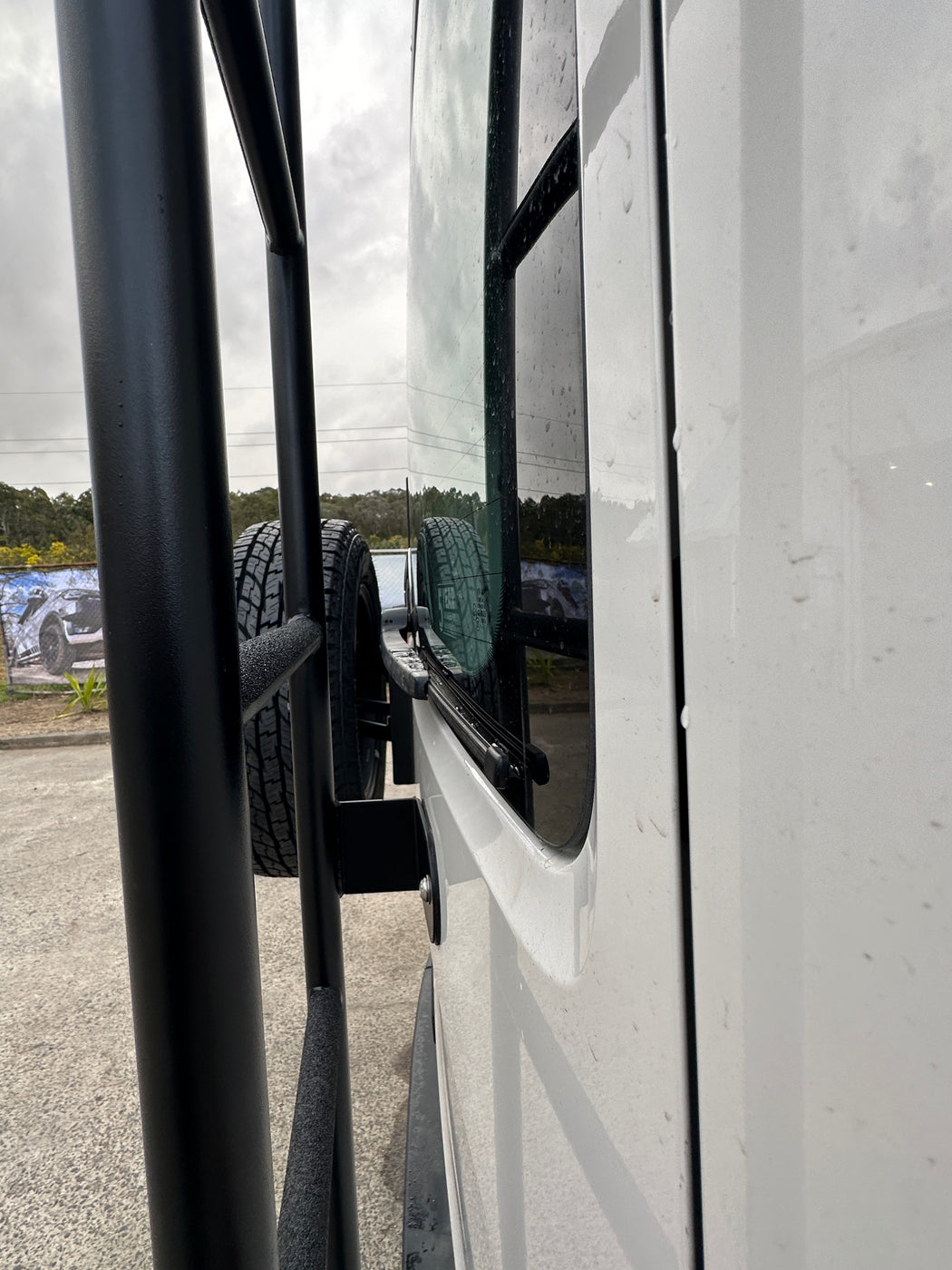 VW Crafter Rear Ladder 2018 onwards — KombiLife Australia