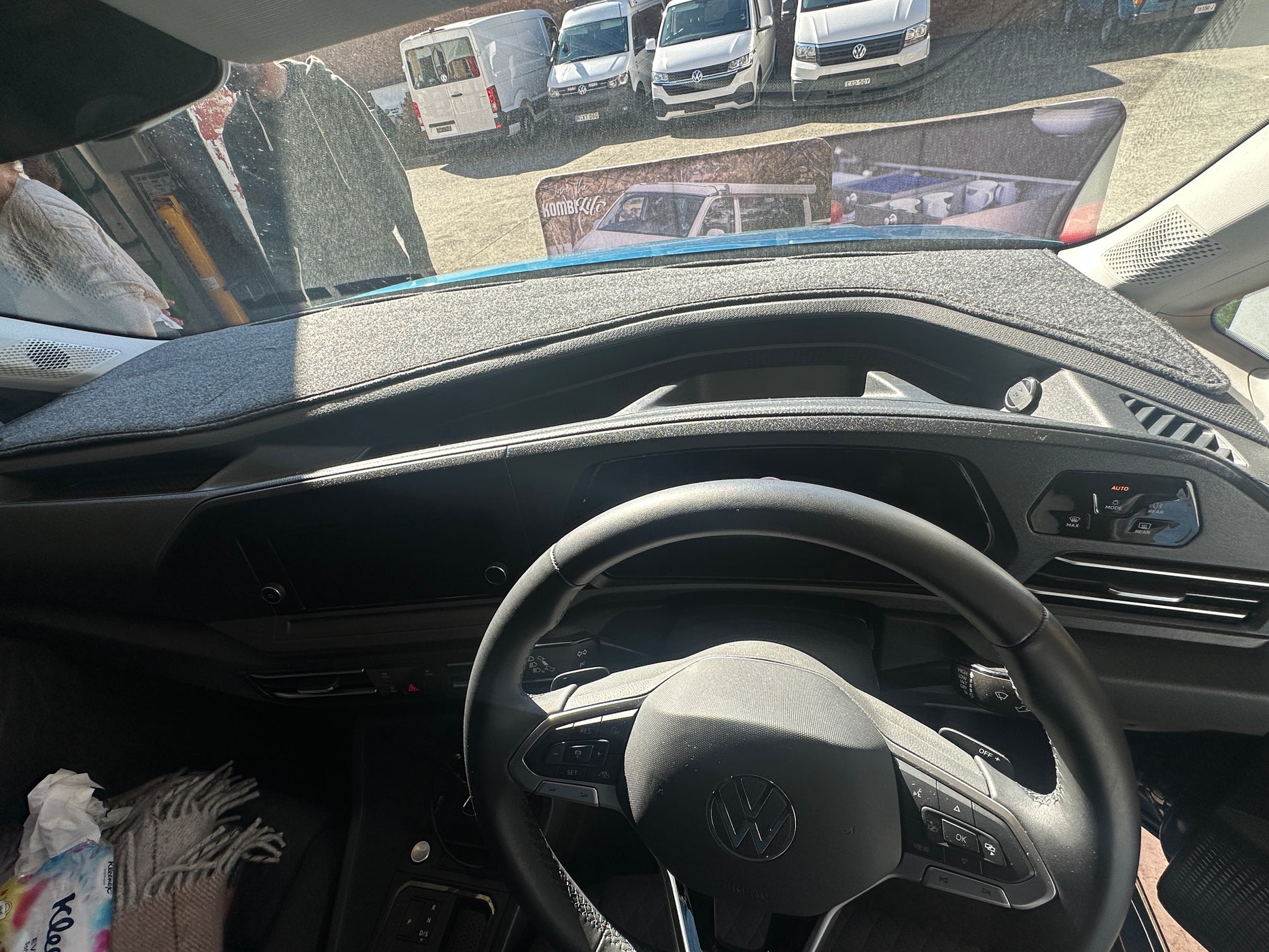 VW Caddy 2021 onwards - Dash Mate Dashboard Covers — KombiLife Australia