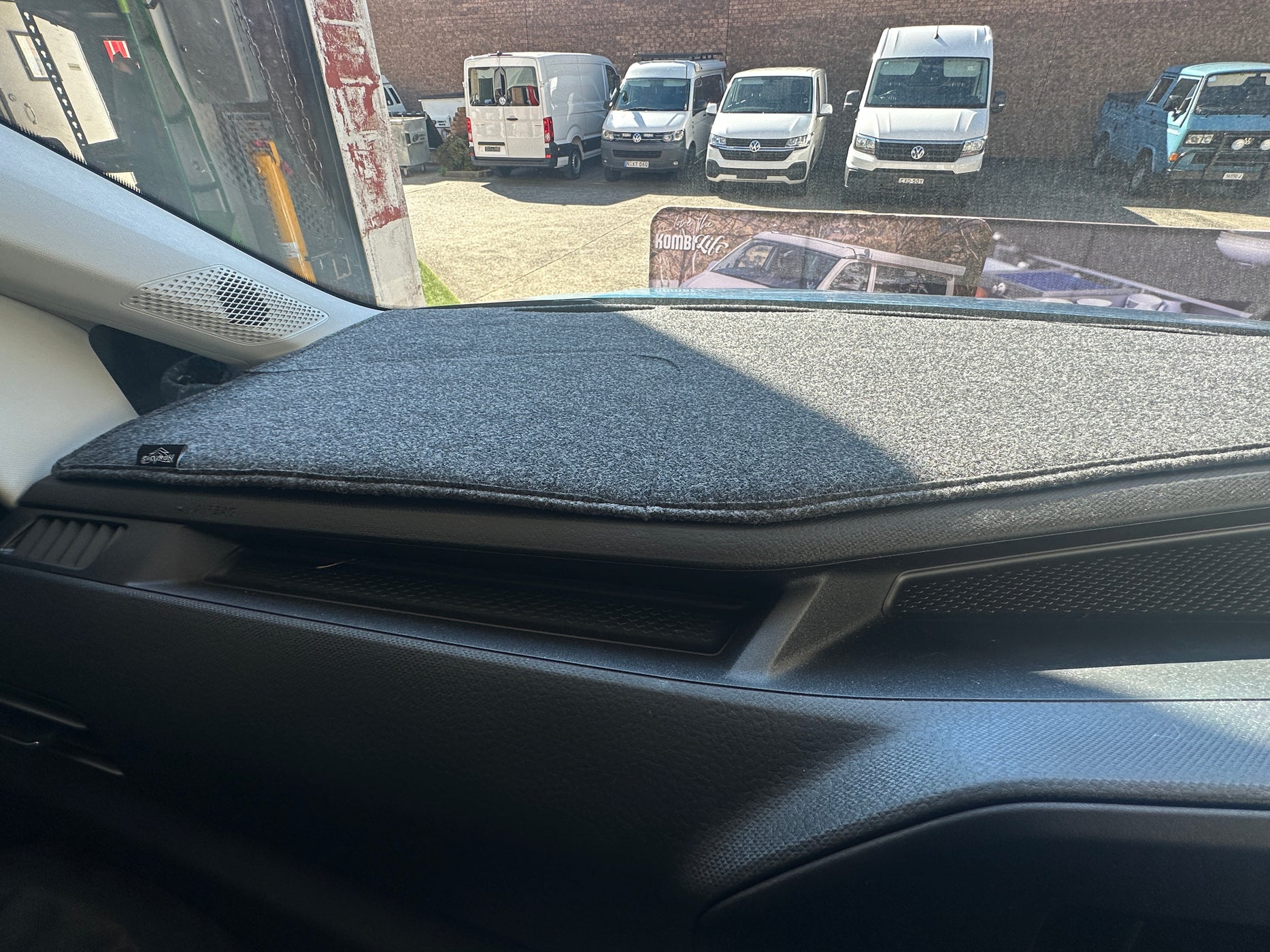 VW Caddy 2021 onwards - Dash Mate Dashboard Covers — KombiLife Australia