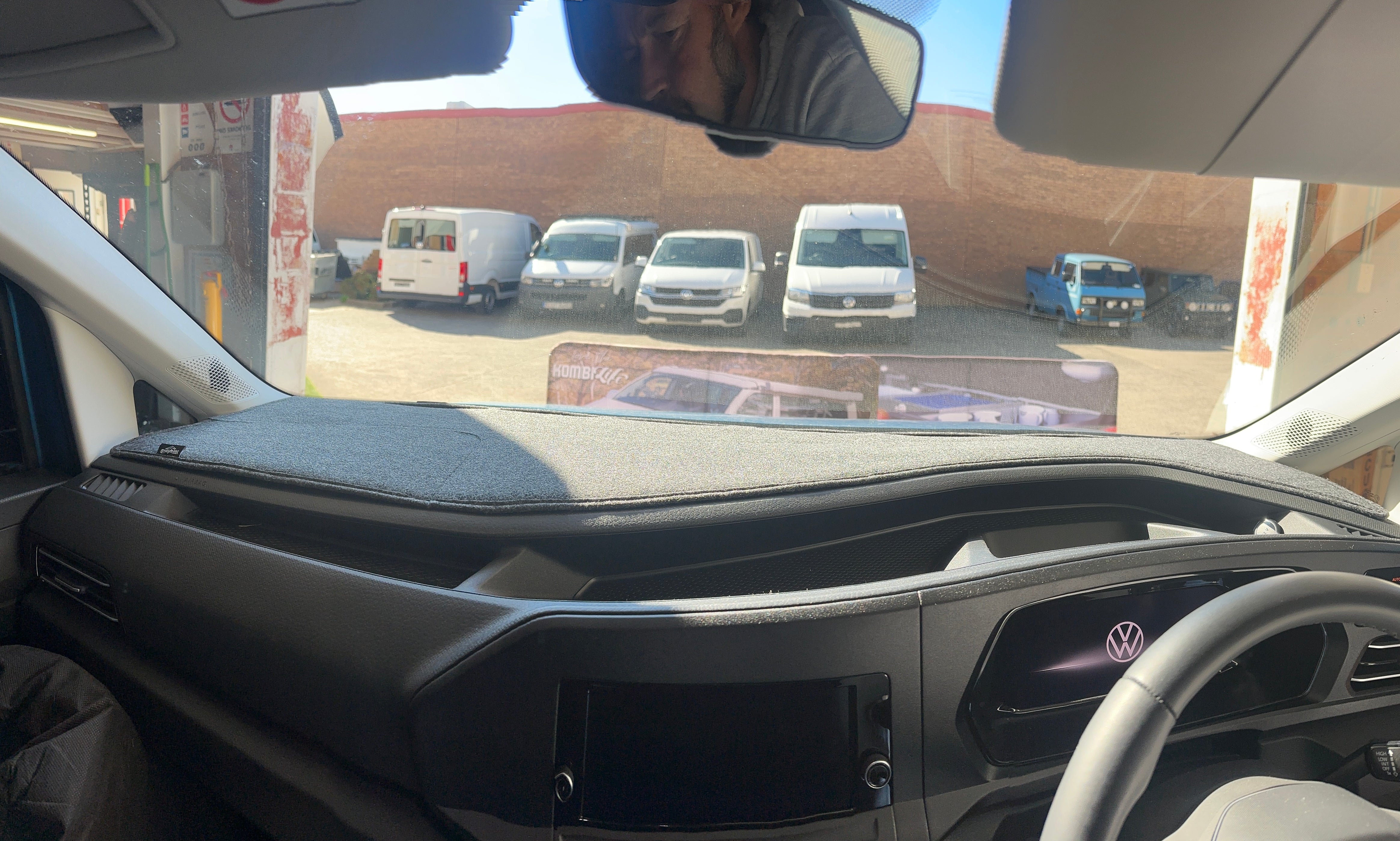 VW Caddy 2021 onwards - Dash Mate Dashboard Covers — KombiLife Australia