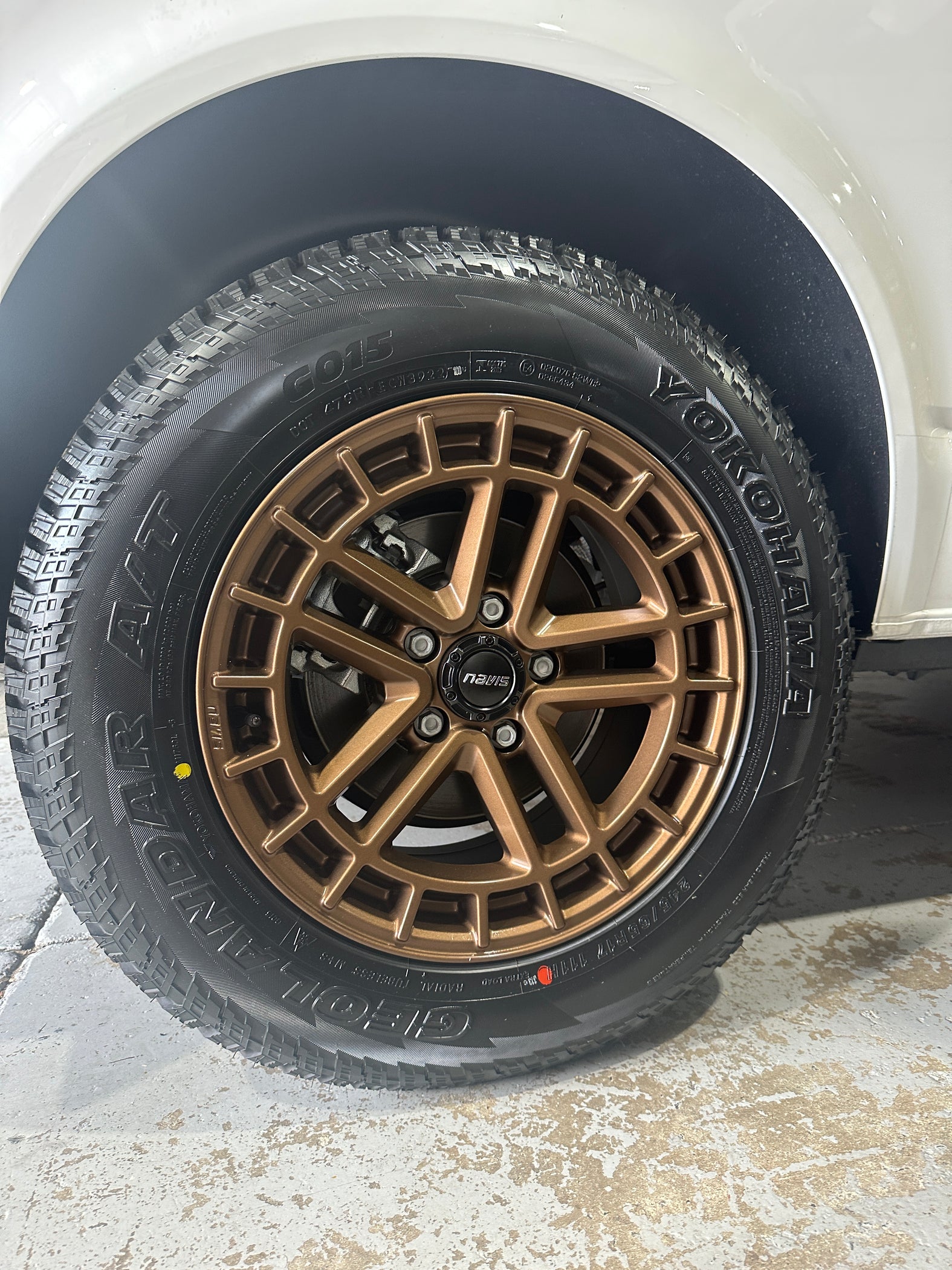 Navis MAC-AT – 17″ Bronze Finish 8.5J 5×120 Alloy Wheels – Load Rated ...