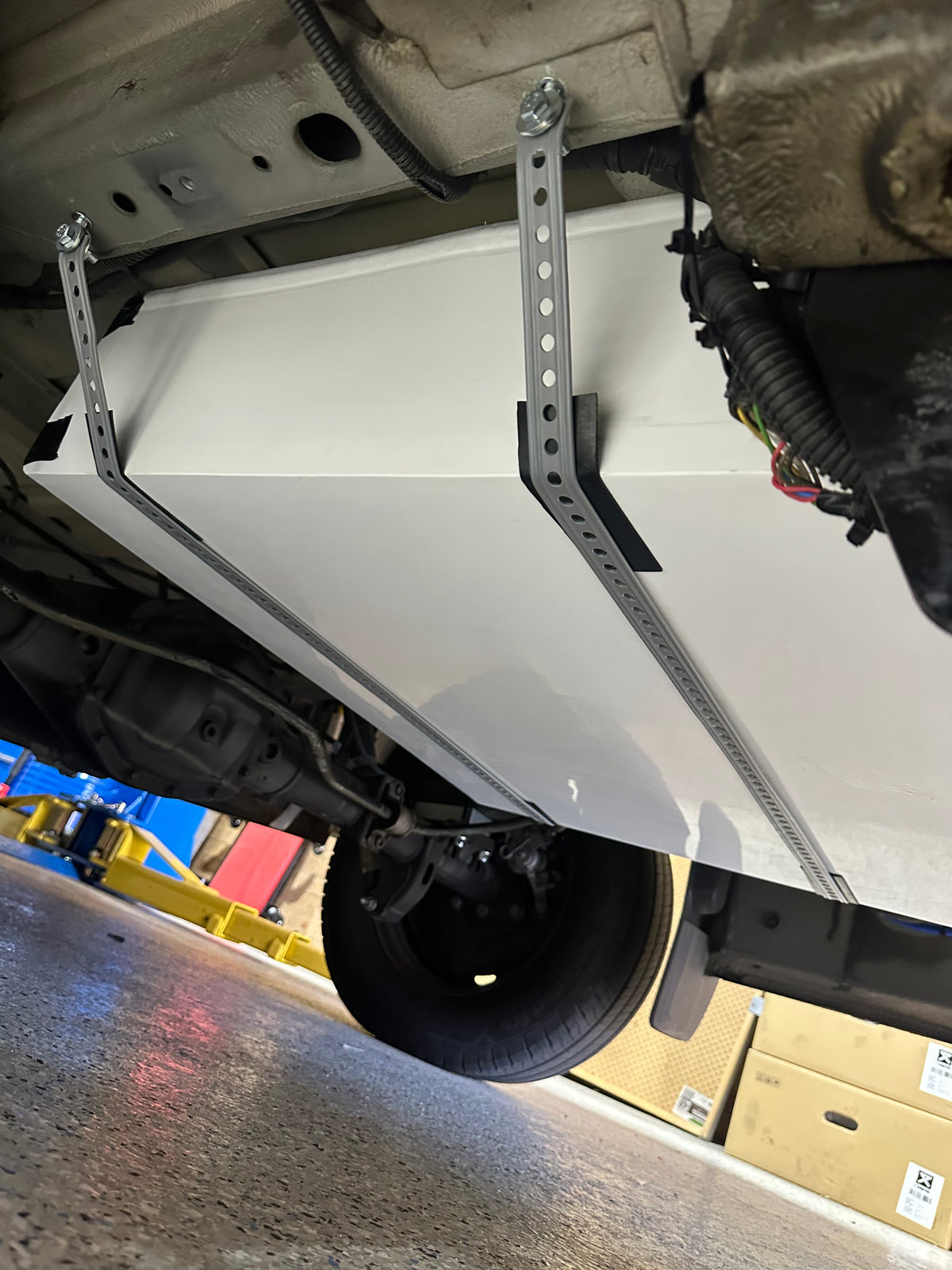 VW Crafter 105L Water tank — KombiLife Australia