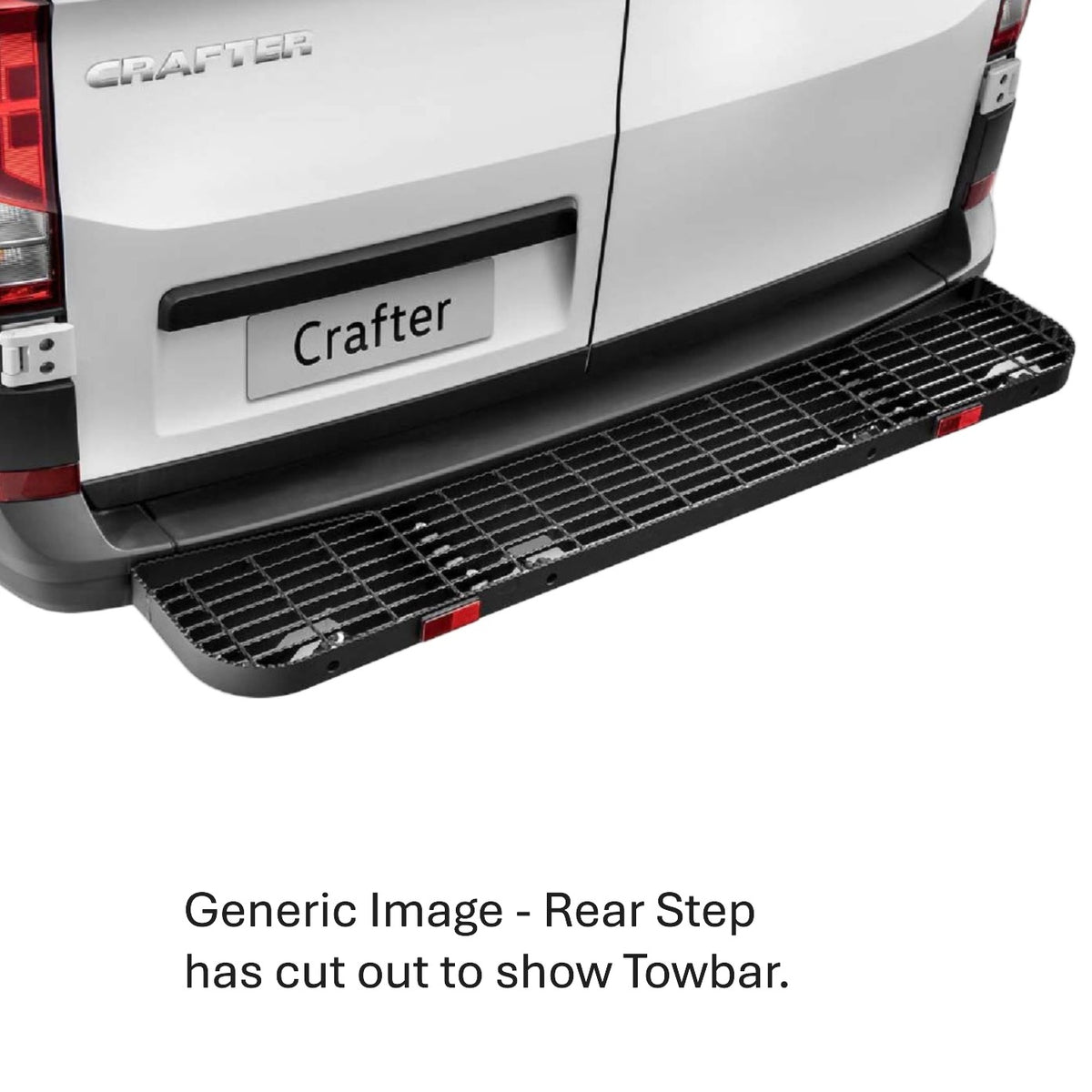 Genuine Rear Step with Towbar – VW Crafter 50/55 (Includes E-Kit ...