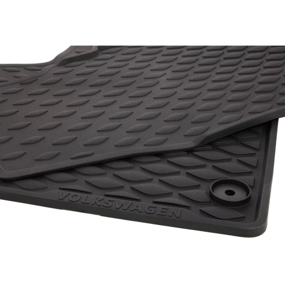 Genuine VW All‑Weather Front Rubber Floor Mats for T7 Transporter ...