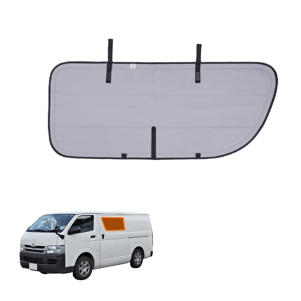 Living in a Bubble Toyota Hiace H200 Thermomat Sliding Door Window ...