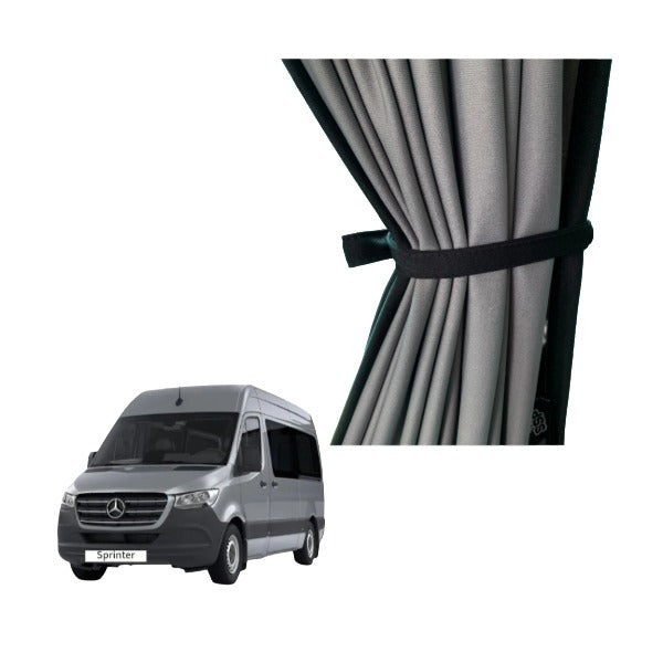 Barn Door Window Camper Curtains - Mercedes Sprinter 2006+ — KombiLife ...