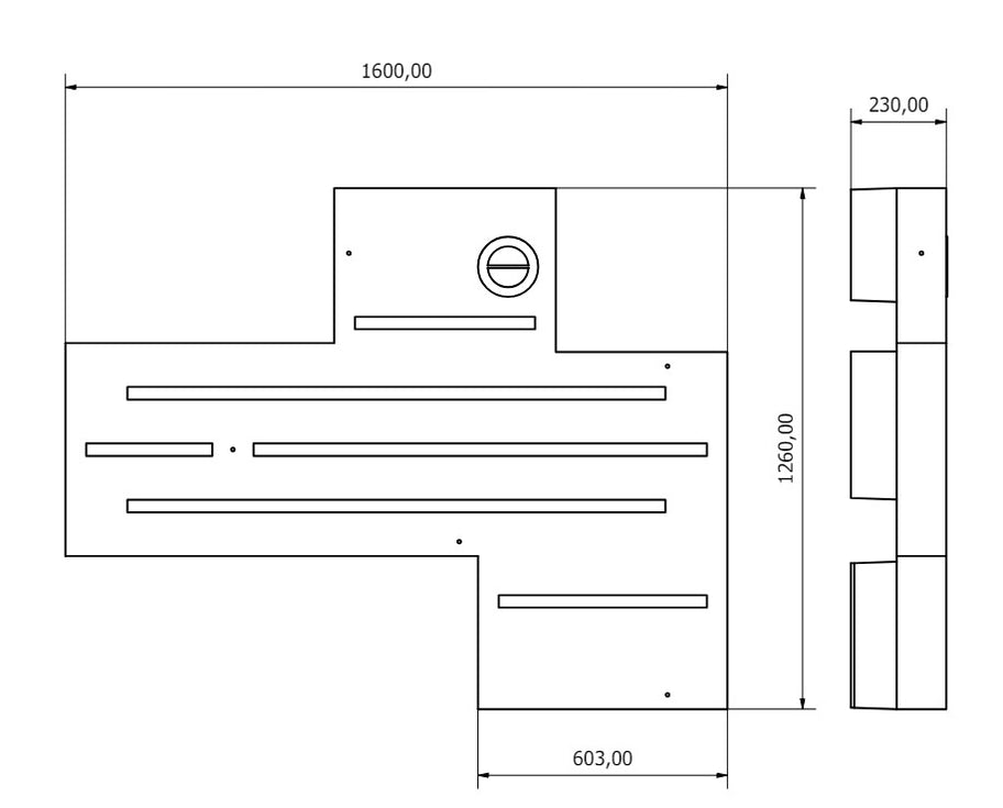 VW Crafter 180L Water Tank FWD For LWB and XLWB — KombiLife Australia