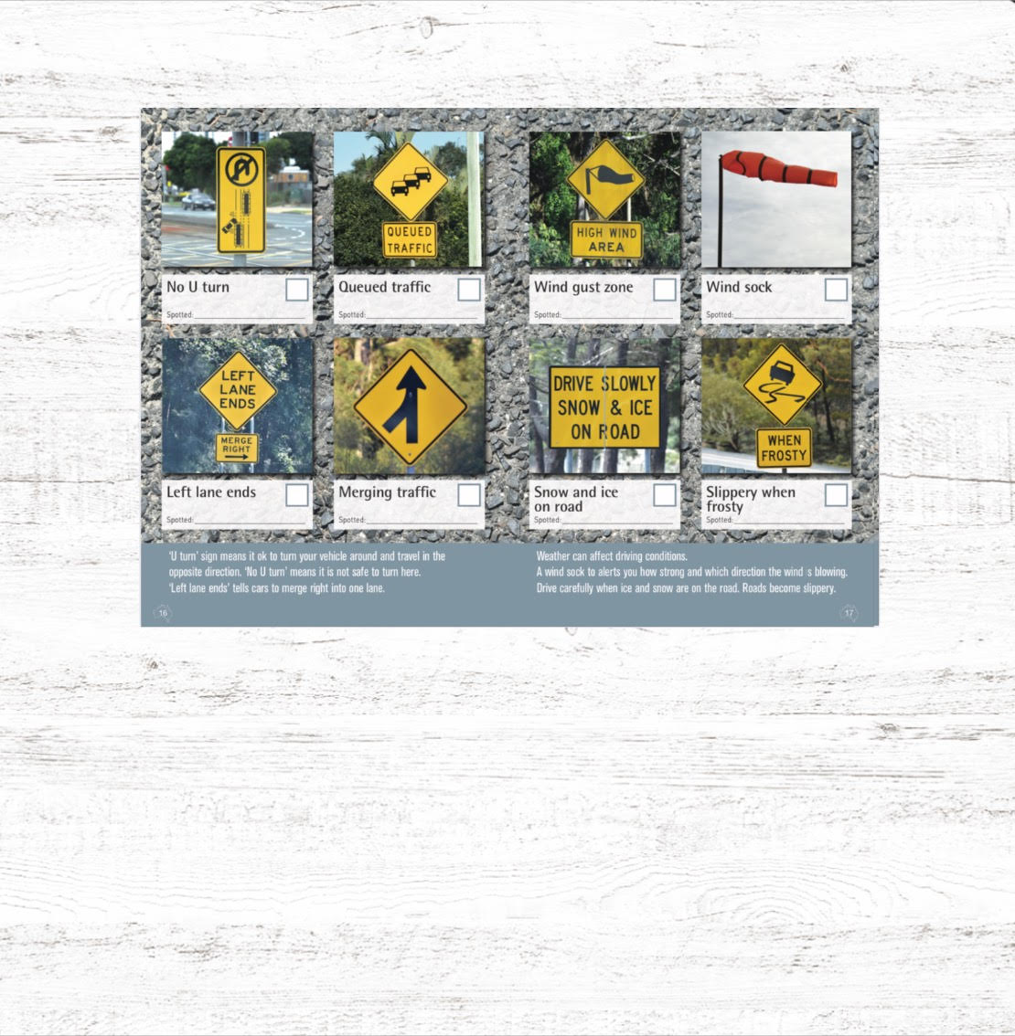 Spotto Book - Road Signs — KombiLife Australia