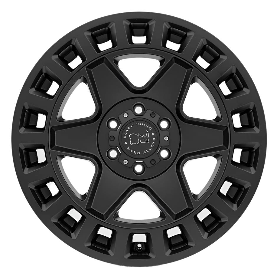 Black Rhino York 17x8 5x120 – Matte Black Finish Alloy Wheels ...