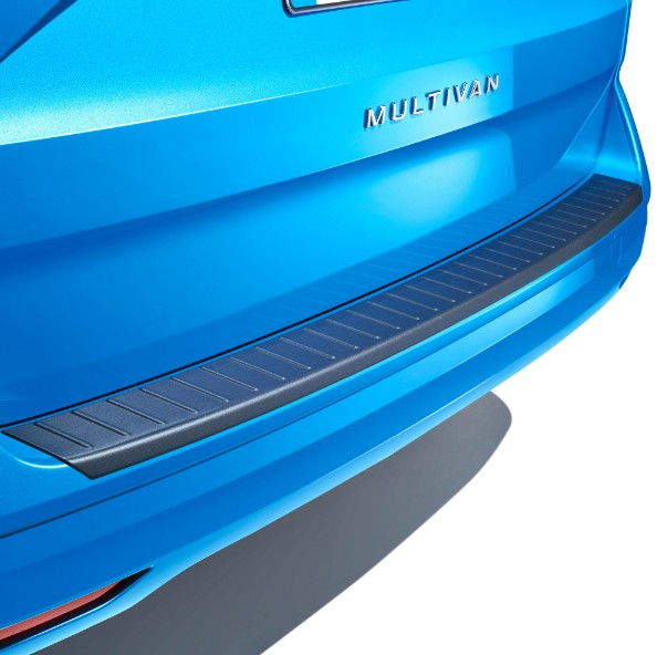 Genuine VW Rear Bumper Protector (BLACK) for T7 Multivan — KombiLife ...