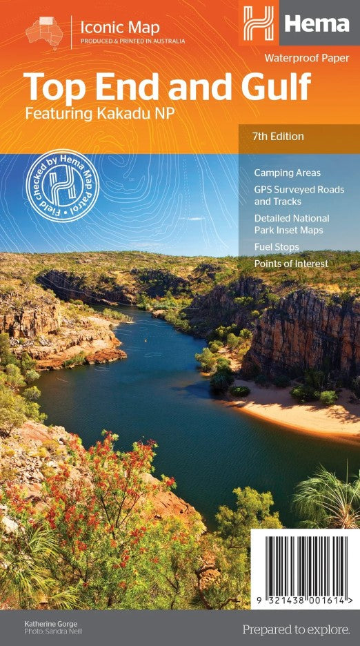 Hema Maps Top End and Gulf Map — KombiLife Australia