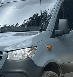 Mercedes Sprinter 2019 onwards Bonnet Bracket — KombiLife Australia