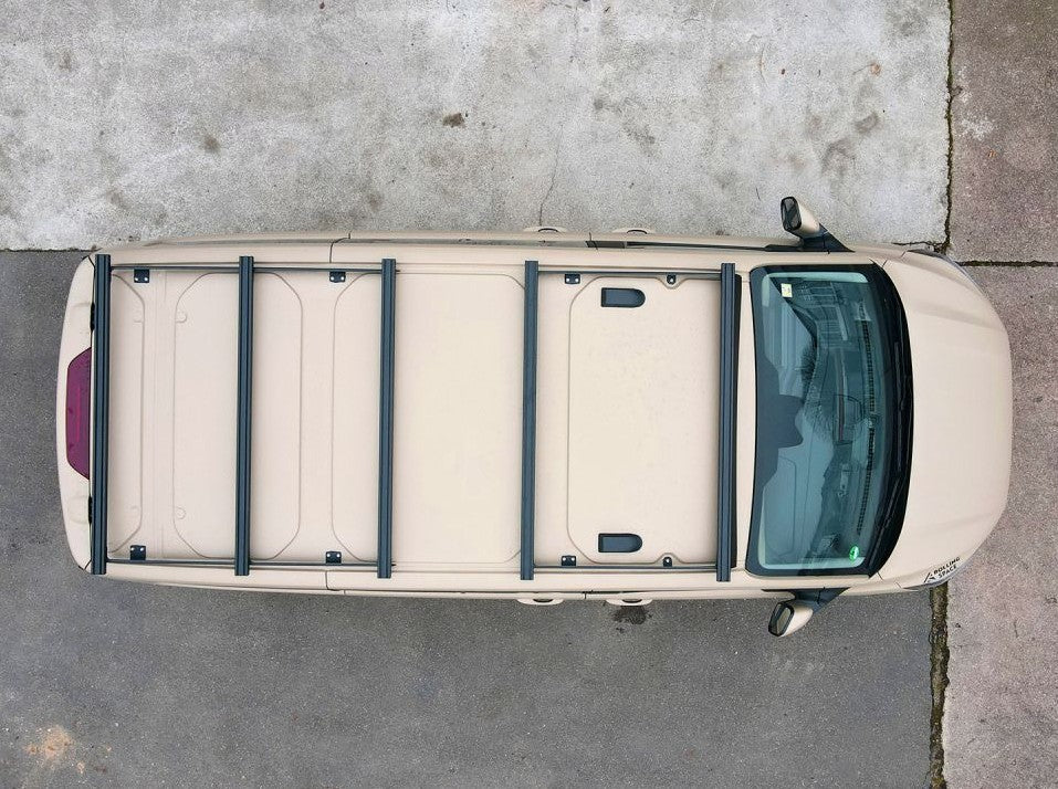 SpaceRack Basic Roof Rack Ford T7 Transporter T7 Caravelle — KombiLife ...