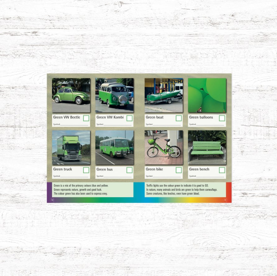 Spotto Book - Colours — KombiLife Australia