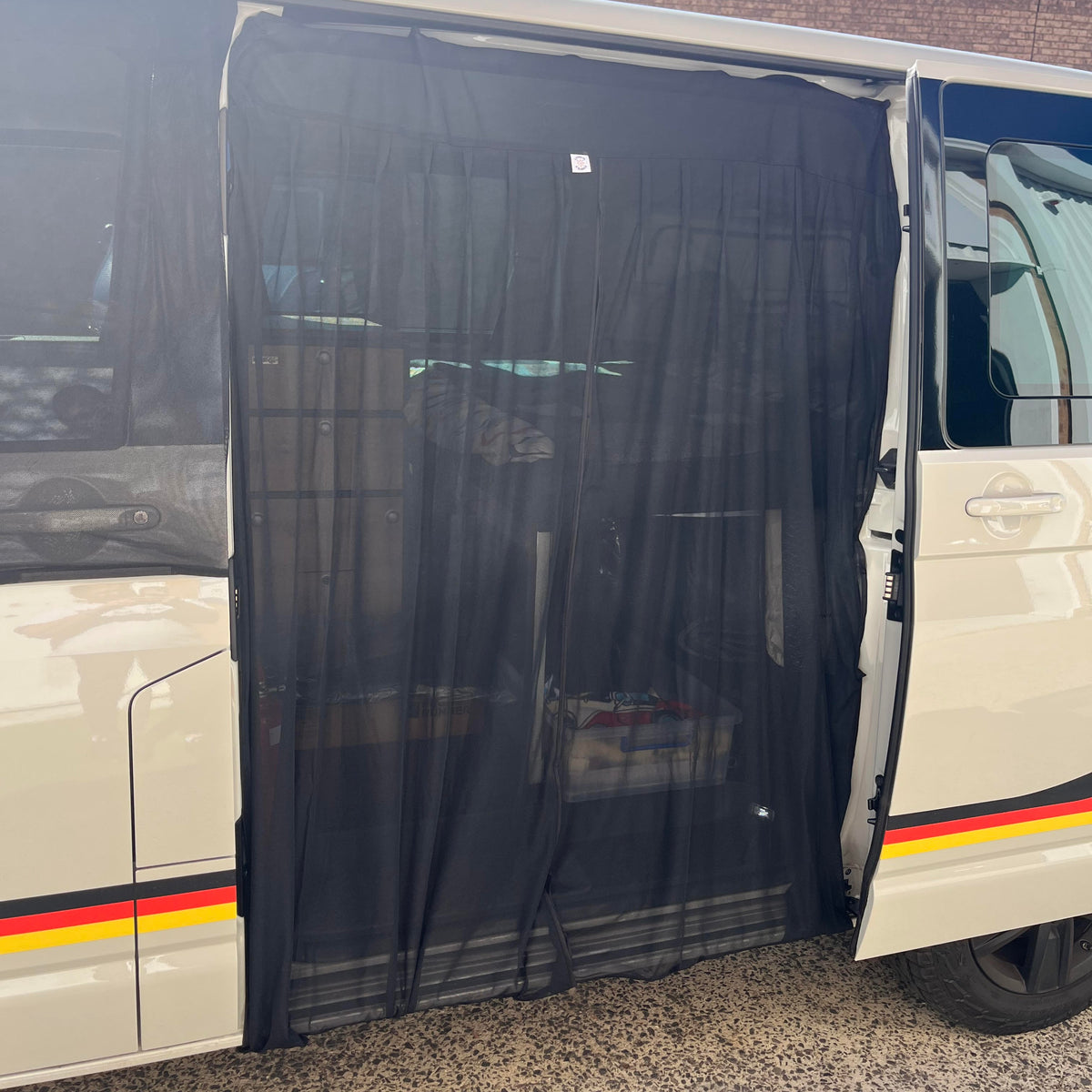 Universal Magnetic Side Door Van Fly Screen - Standard Size — KombiLife ...