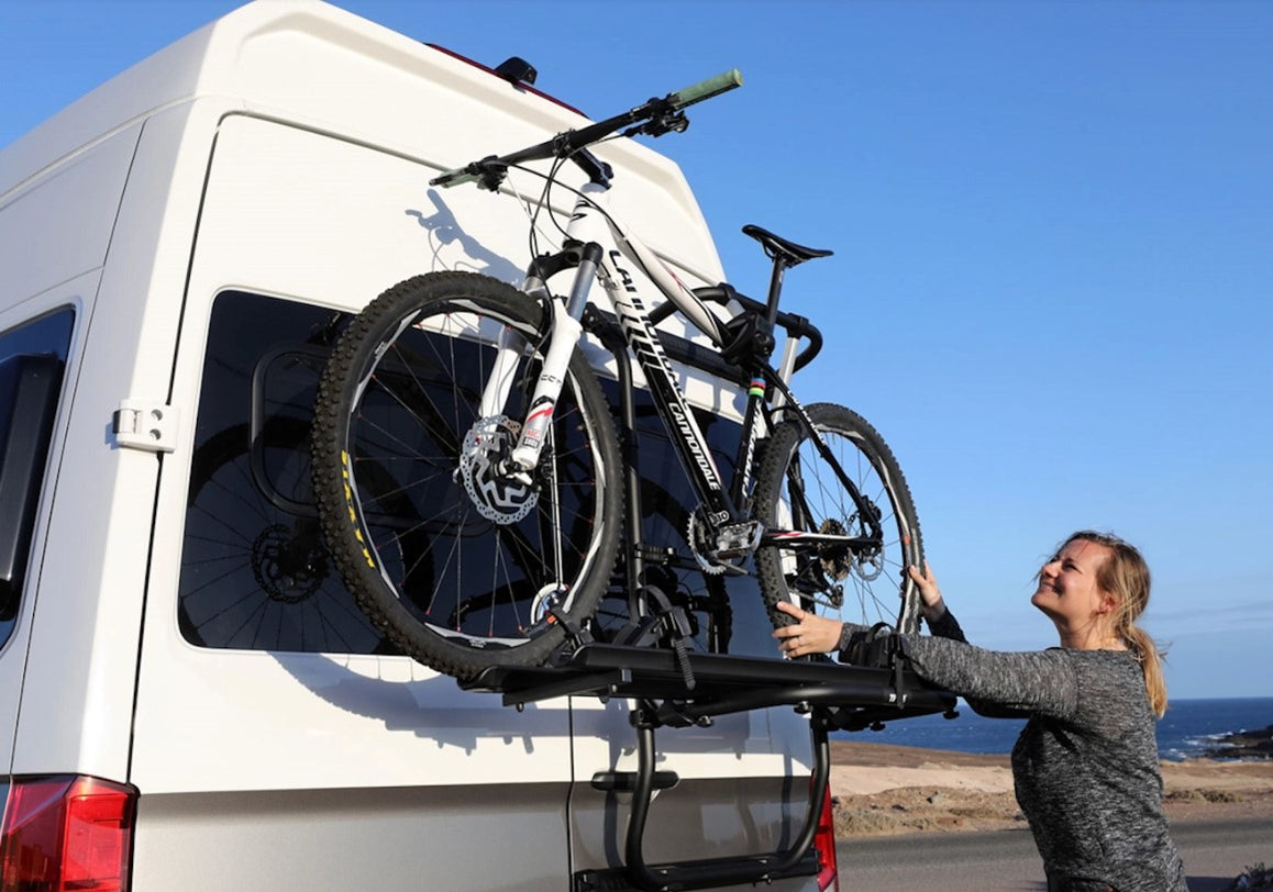 Thule Elite Van XT Bike Carrier for VW Crafter and VW Kampervan Black ...