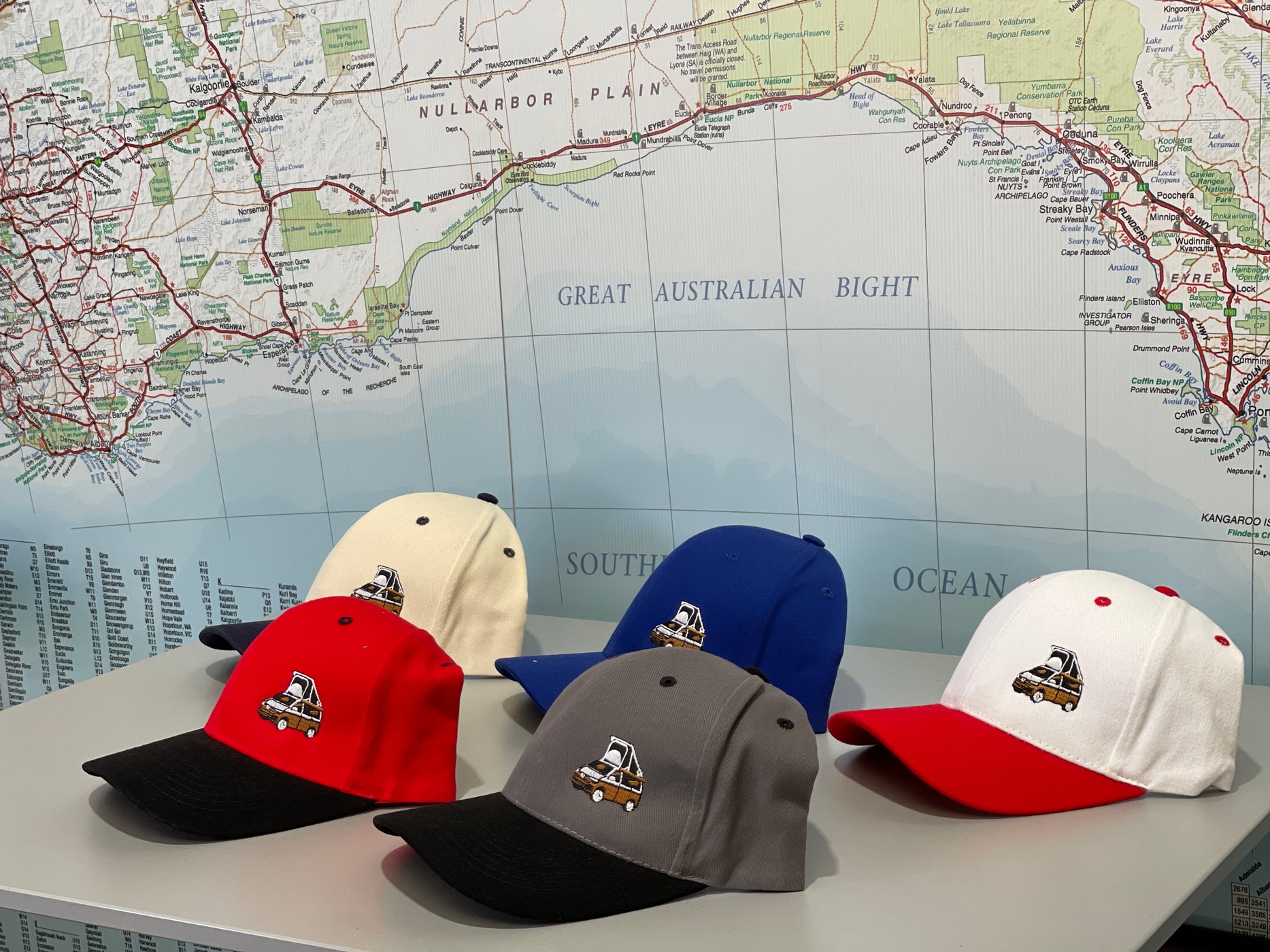 Cap - KombiLife Embroidered California VW Van Cap — KombiLife Australia