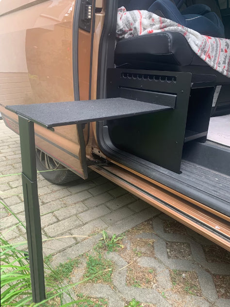 VW Multivan & California Shoe Box with Small table and Leg T5-T6-T6.1 ...