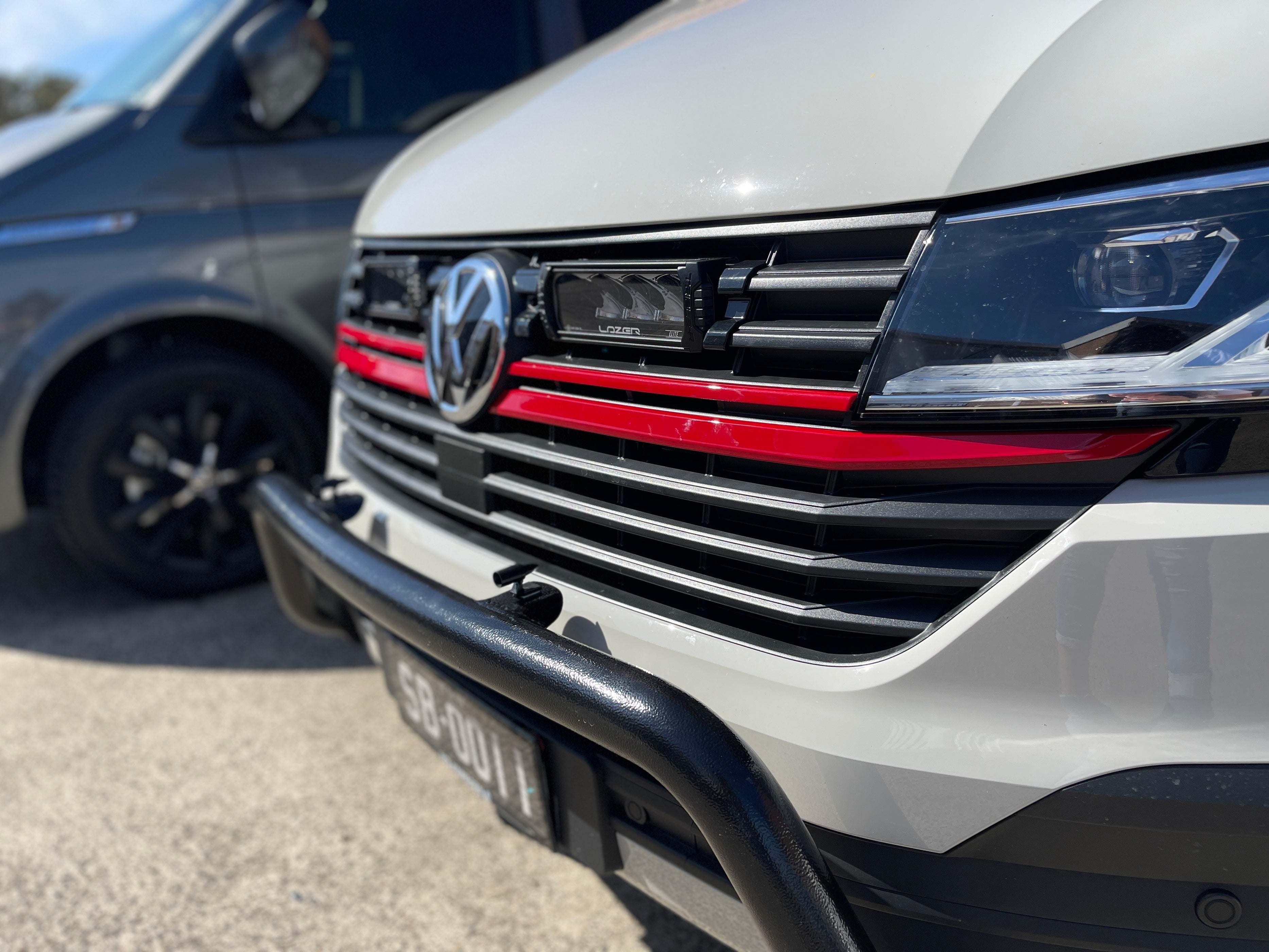 VW Transporter T6.1 – Trim Strip Set – Upper Grille - NEW COLOURS AVAI ...