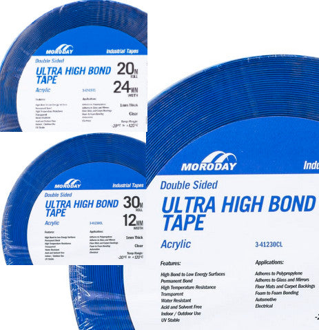 Solar Panel Ultra High Bond Acrylic Tape Kit - Clear Double Sided ...
