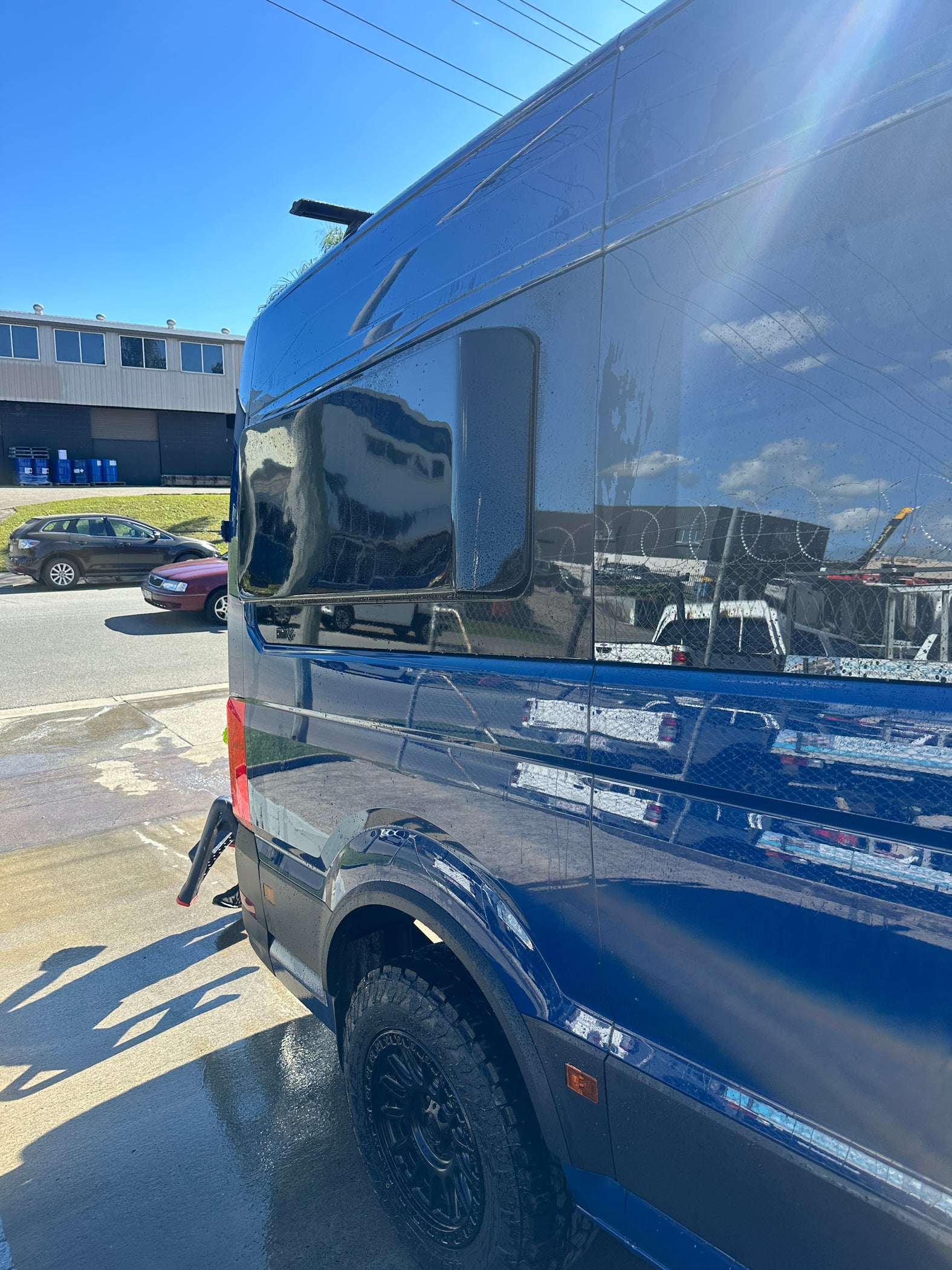 VW Crafter Side Flare (Pod) - MWB - Right Side Rear (Hi or Low Roof ...