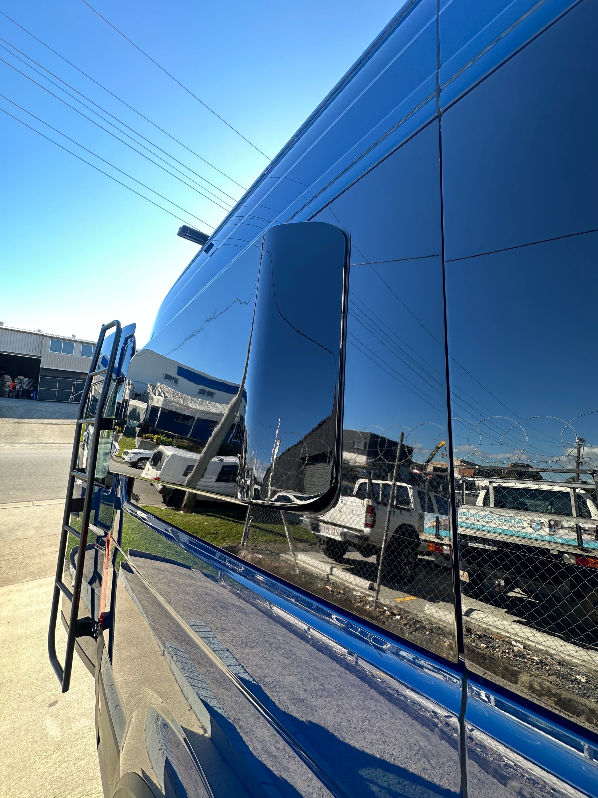 VW Crafter Side Flare (Pod) - MWB - Right Side Rear (Hi or Low Roof ...