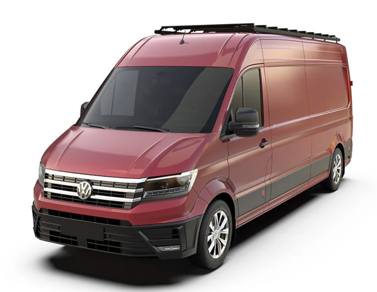 SLIMPRO Van Roof Rack Kit VW Crafter 2017+ LWB With OEM Tracks by Fron ...