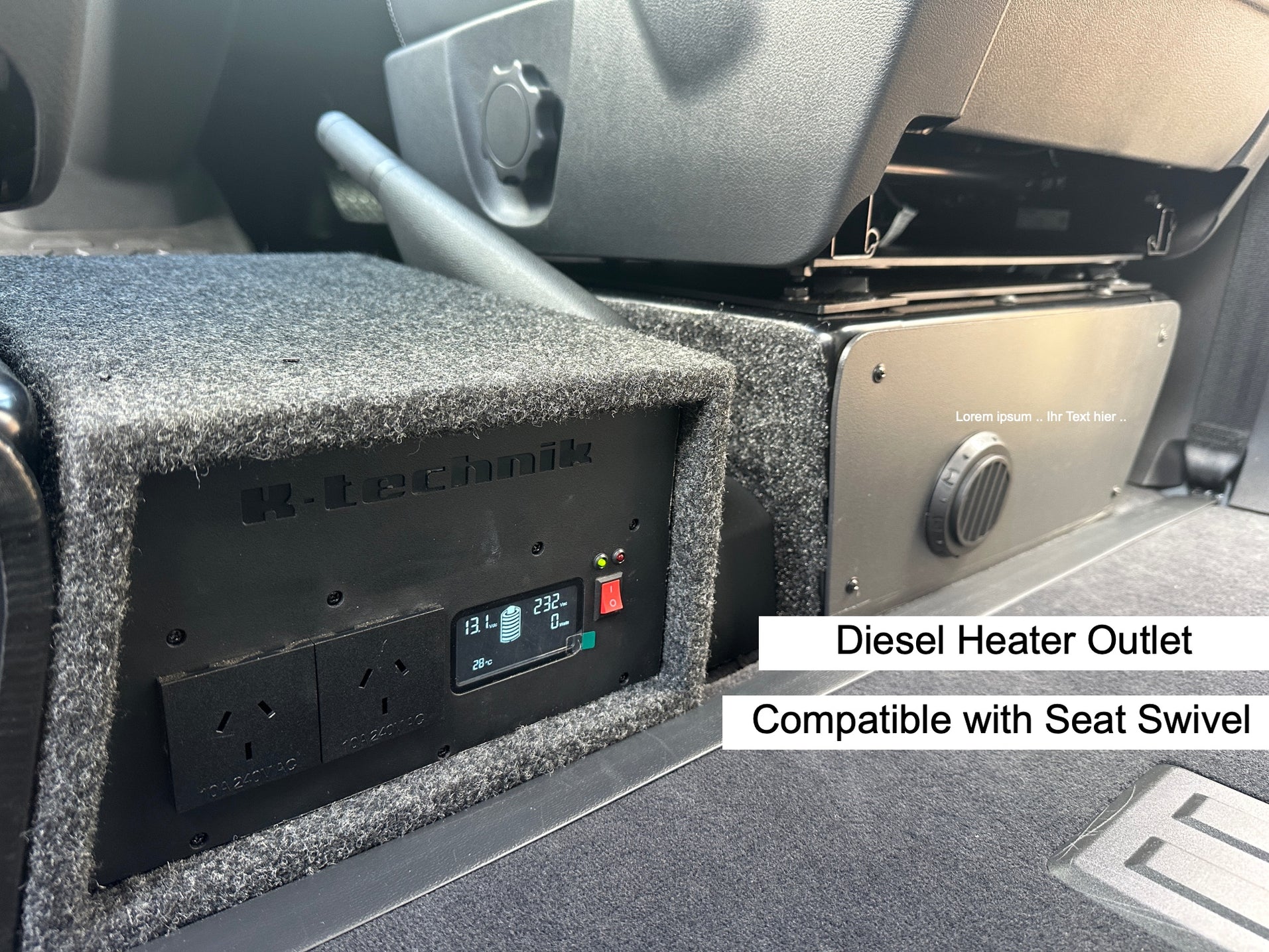 Webasto Diesel Heater for Campervans w/ HD Multicontrol Display KIT ...
