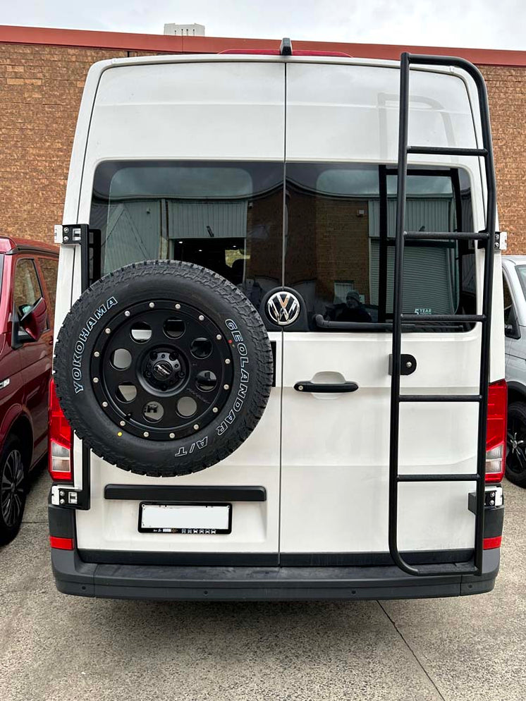VW Crafter Rear Ladder 2018 onwards — KombiLife Australia