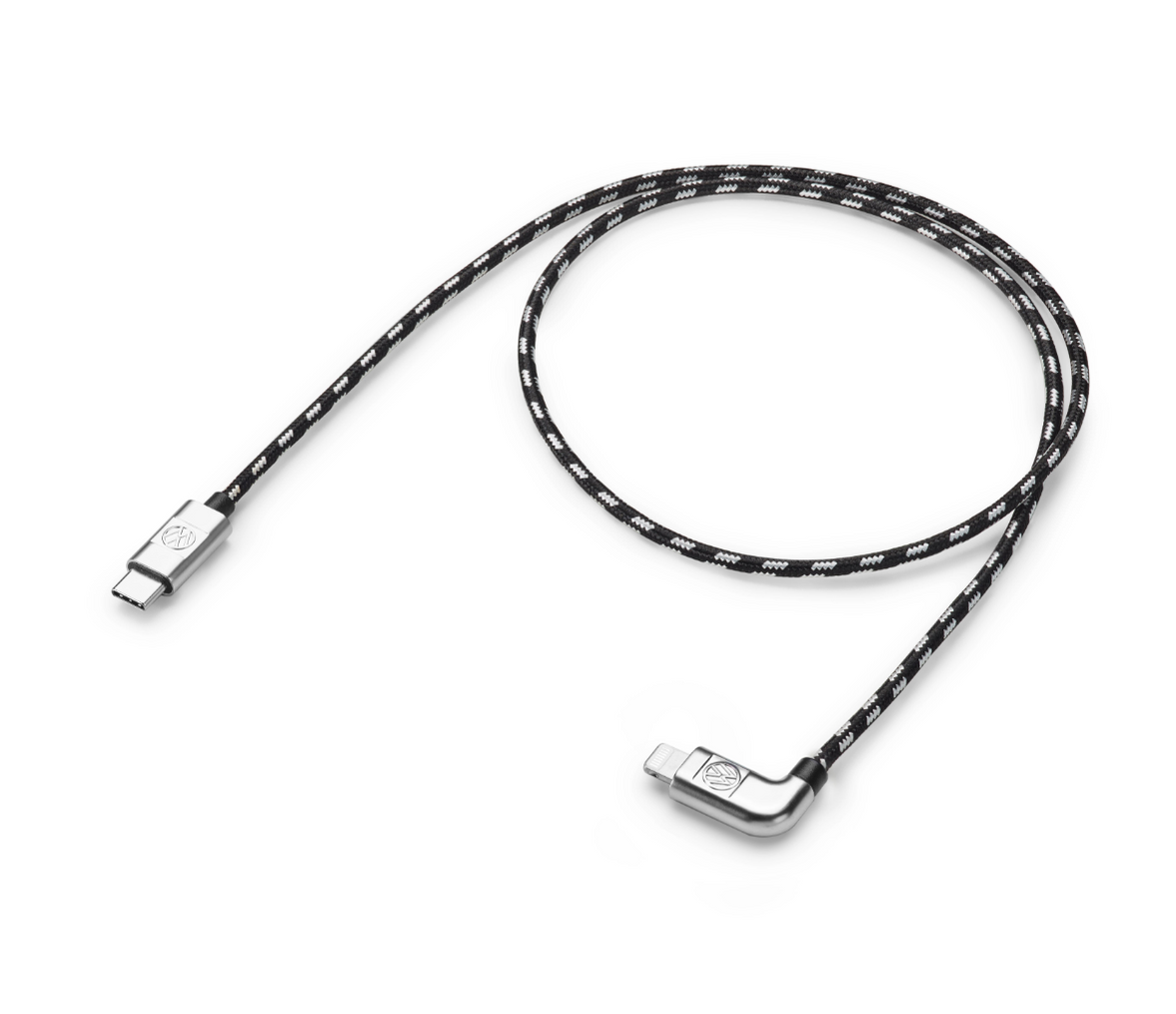 VW Premium charging & App-connect cable: USB-C to Apple Lightning Conn ...