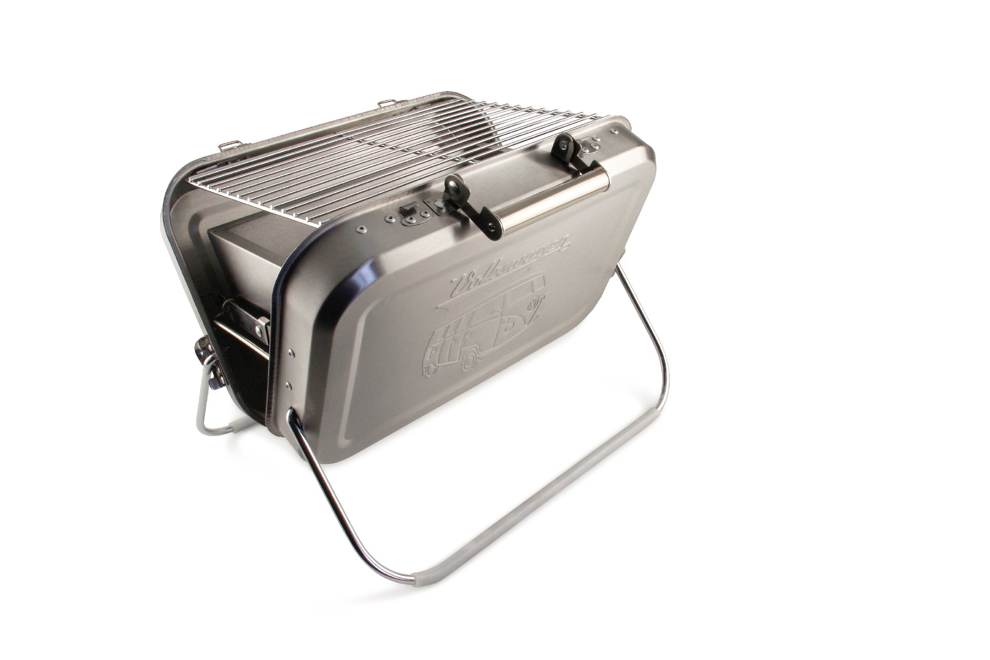 VW T1 Bus Portable BBQ Grill - Stainless Steel — KombiLife Australia