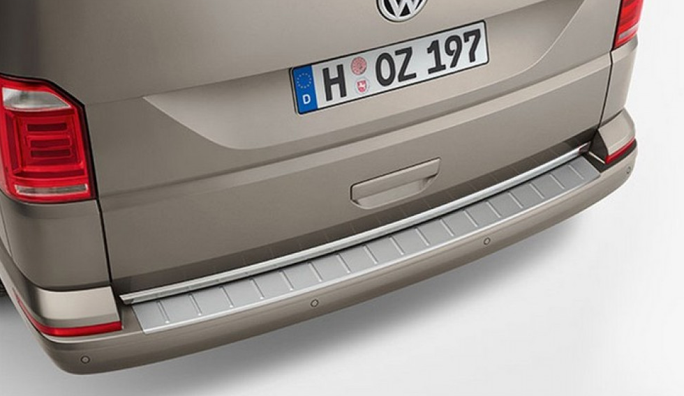 Stainless Steel Bumper Protector Strip for T6 & T6.1 (2016+) - Genuine ...