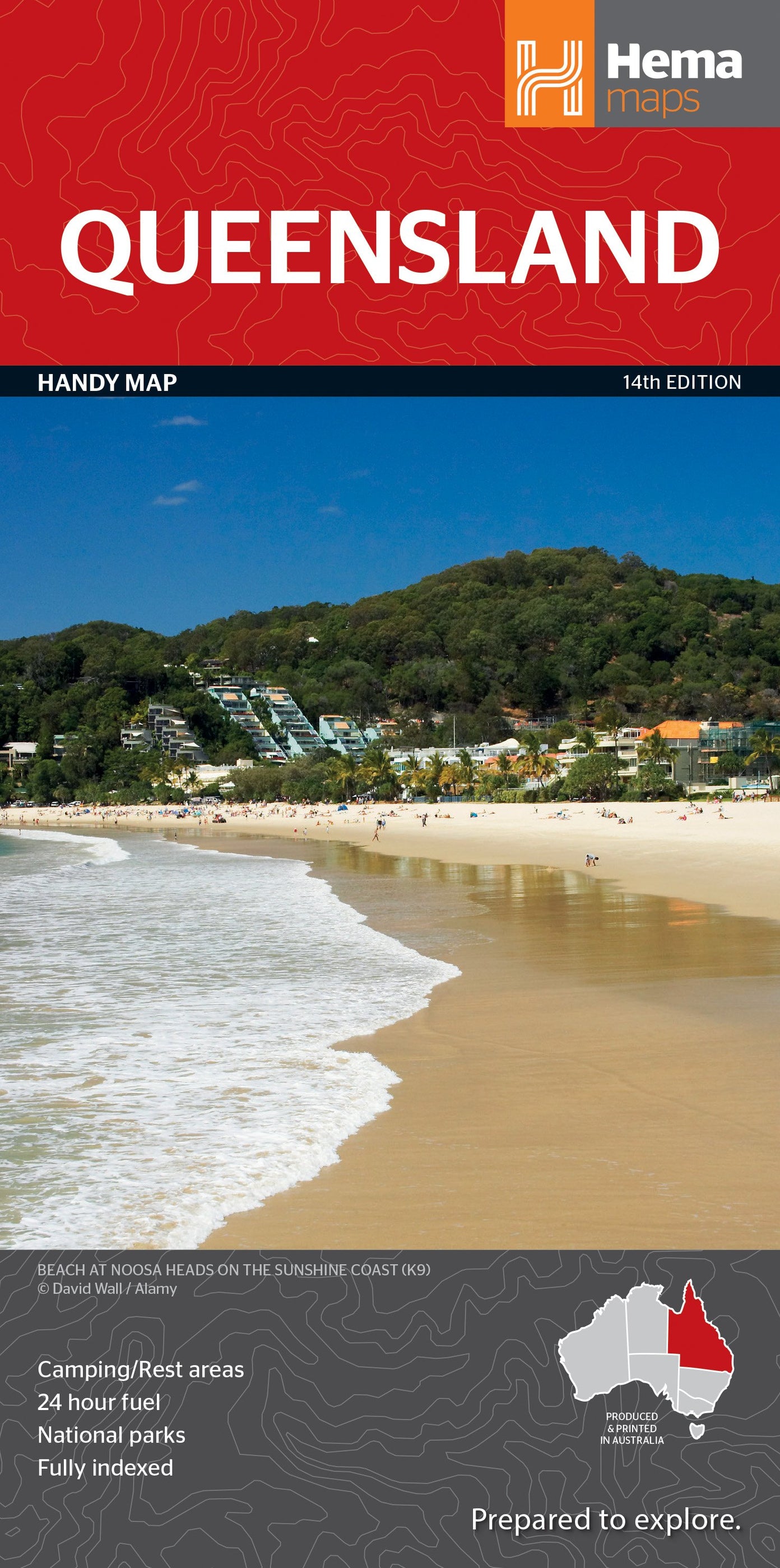 Hema Maps Queensland Handy Map — KombiLife Australia