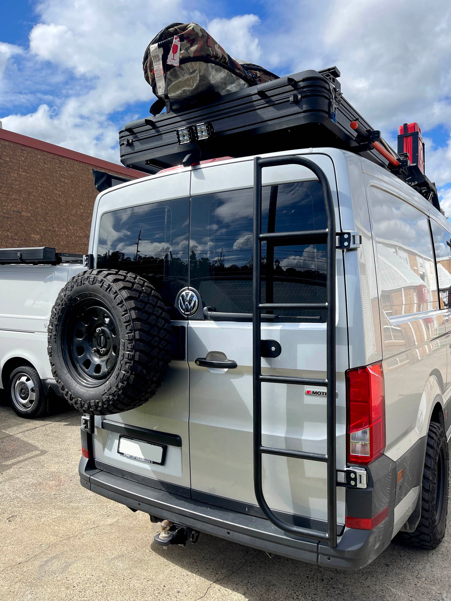 VW Crafter Rear Ladder 2018 onwards — KombiLife Australia