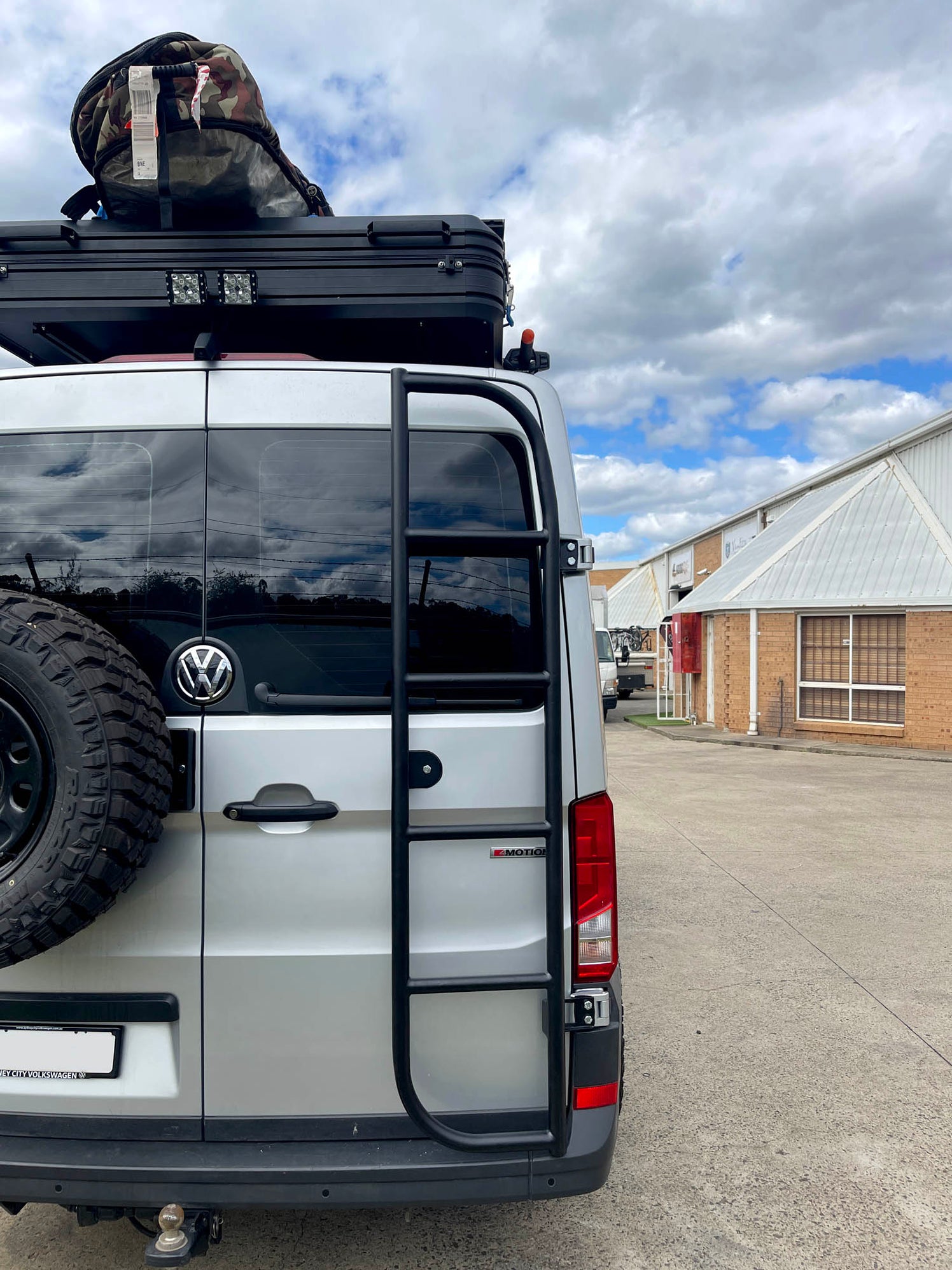 VW Crafter Rear Ladder 2018 onwards — KombiLife Australia