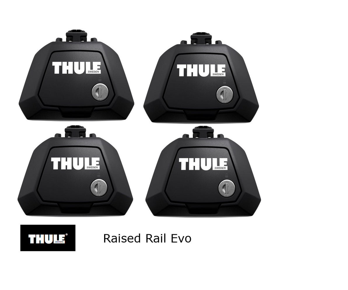 Thule EVO Raised Rail FEET - for ROOF RAILS — KombiLife Australia