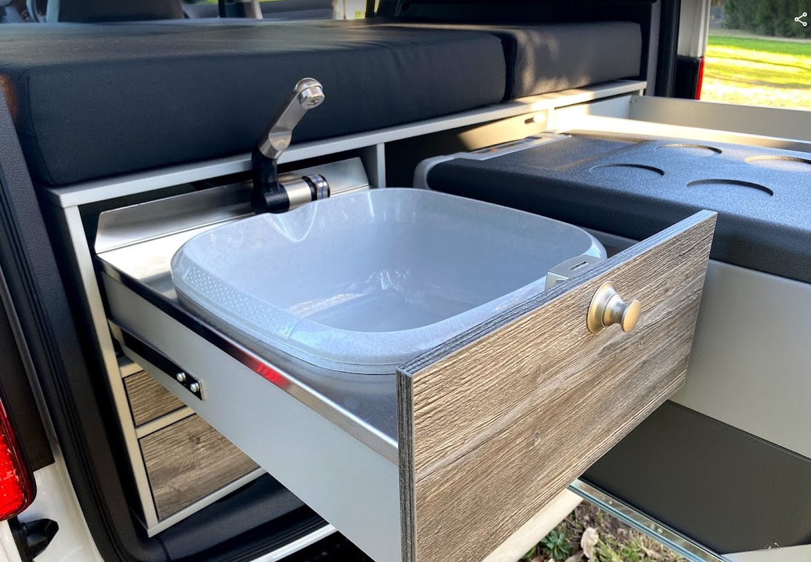 VanEssa Mobilcamping V2 Kitchen Pod - New VW Caddy 5 (2021 ...