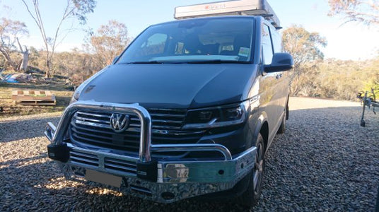 Aero Bumper Bullbar for VW T6.1 MULTIVAN, CALIFORNIA & TRANSPORTER (Bu ...