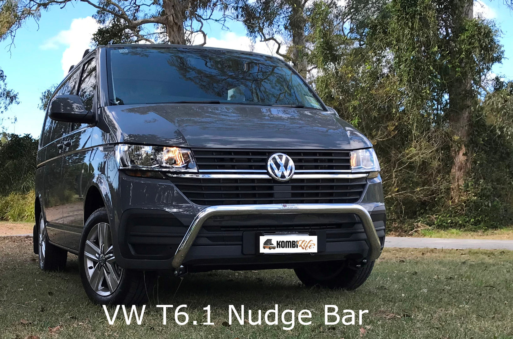 Nudge Bar for VW T6.1 / T6 Transporter / Multivan / California / Carav ...