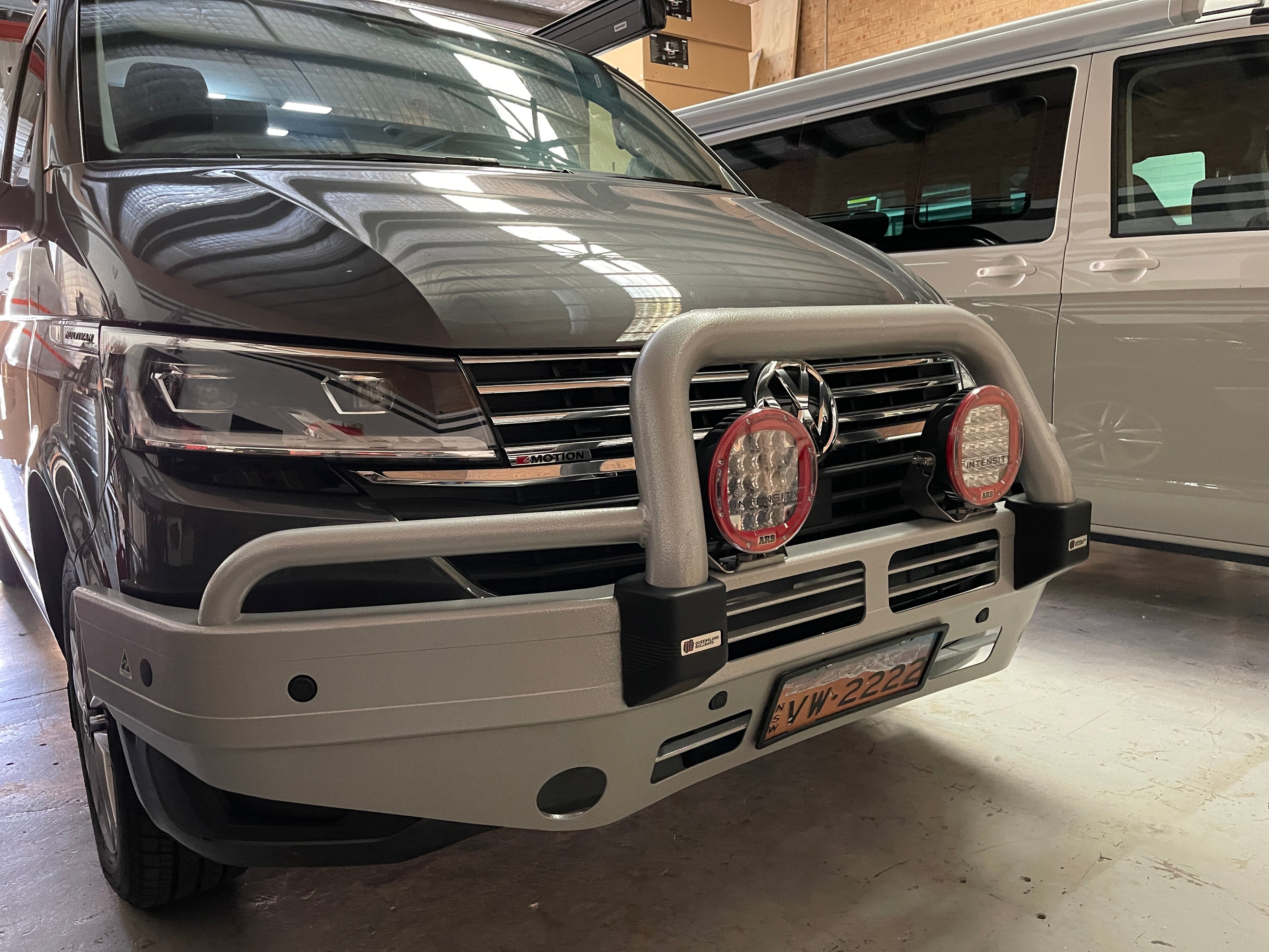 Aero Bumper Bullbar for VW T6.1 MULTIVAN, CALIFORNIA & TRANSPORTER (Bu ...