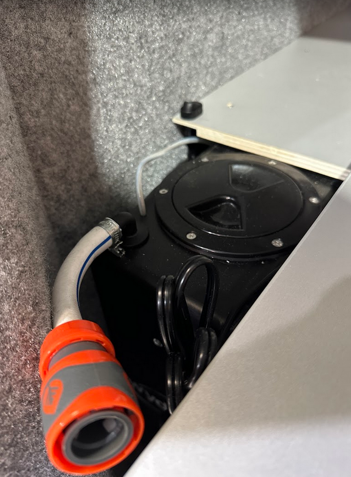 VW Transporter 24.2 Litre Wheel Arch Water Tank — KombiLife Australia