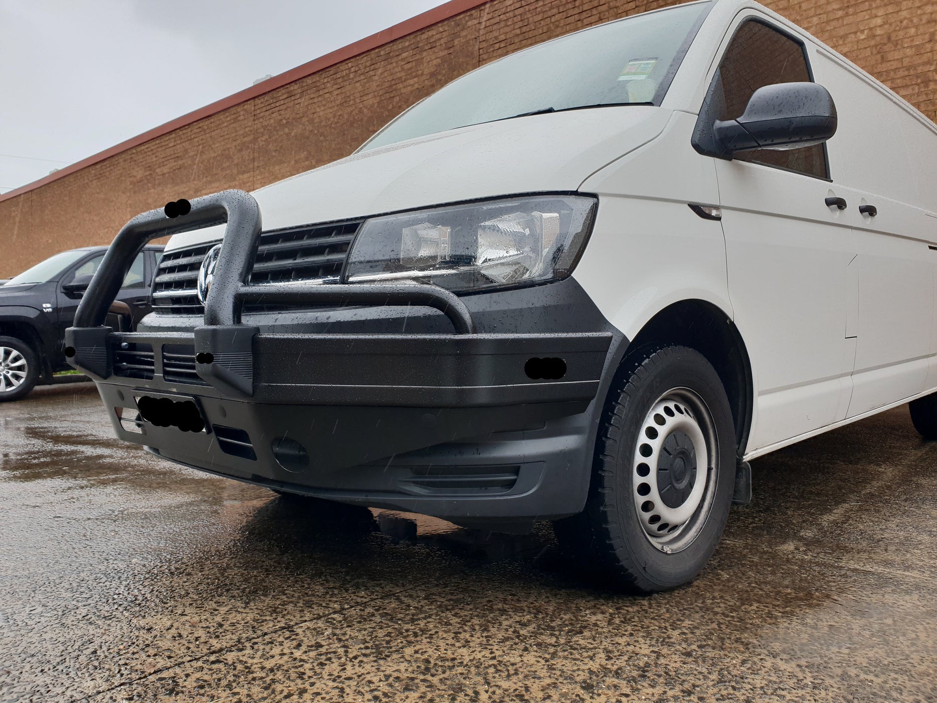 Aero Bumper Bullbar for VW T6 MULTIVAN & TRANSPORTER (Bull Bar ...