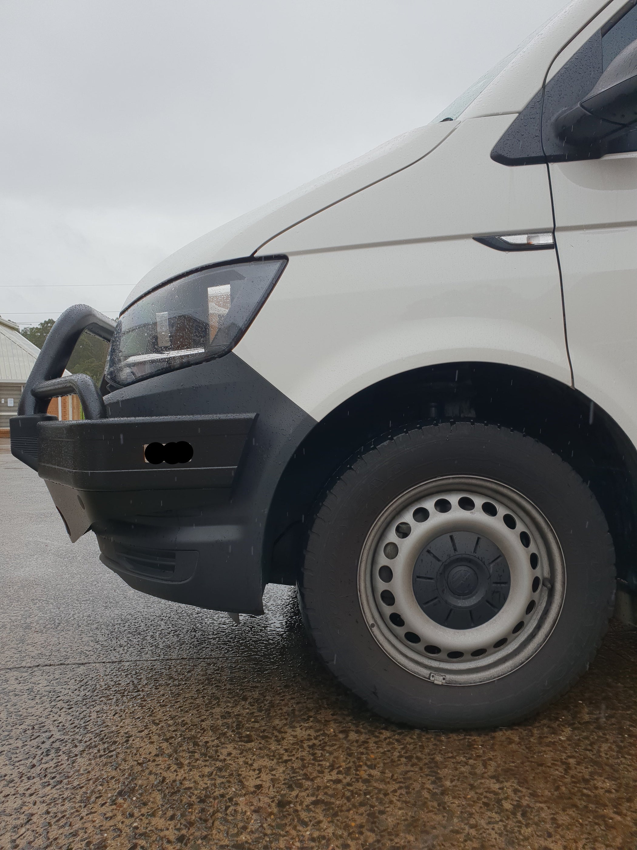 Aero Bumper Bullbar for VW T6 MULTIVAN & TRANSPORTER (Bull Bar ...