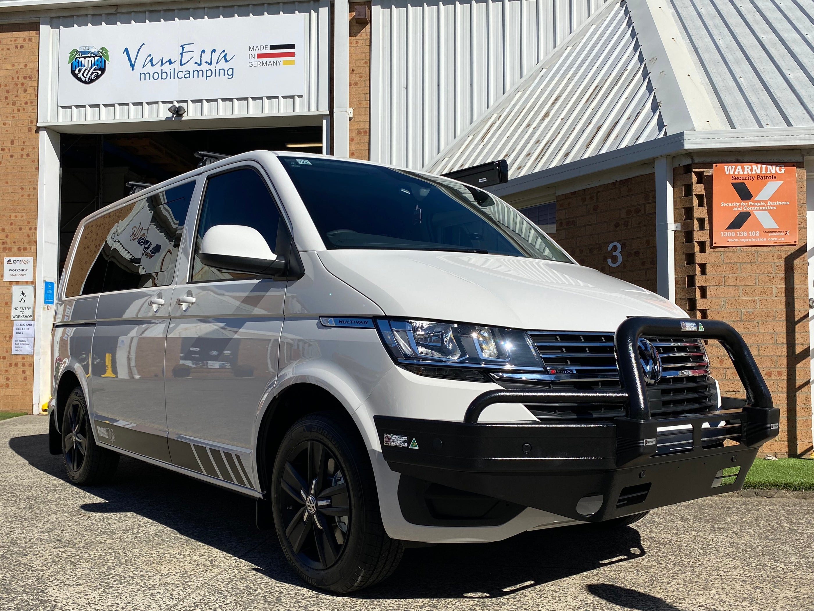 Aero Bumper Bullbar for VW T6.1 MULTIVAN, CALIFORNIA & TRANSPORTER (Bu ...