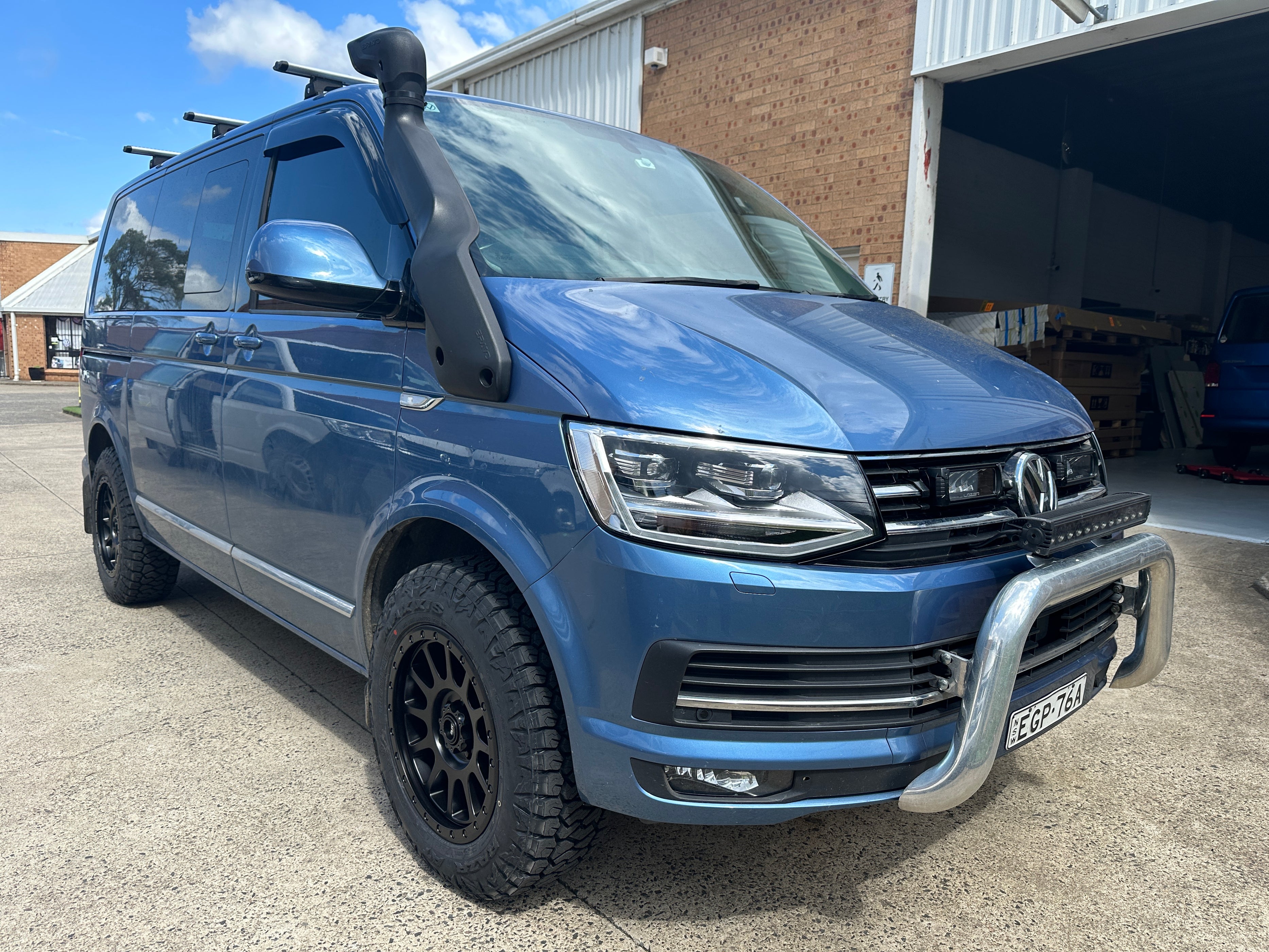 17in Alloy Wheel for VW T6.1 / T6 / T5 - Satin Black - 17x8 - 25P ...