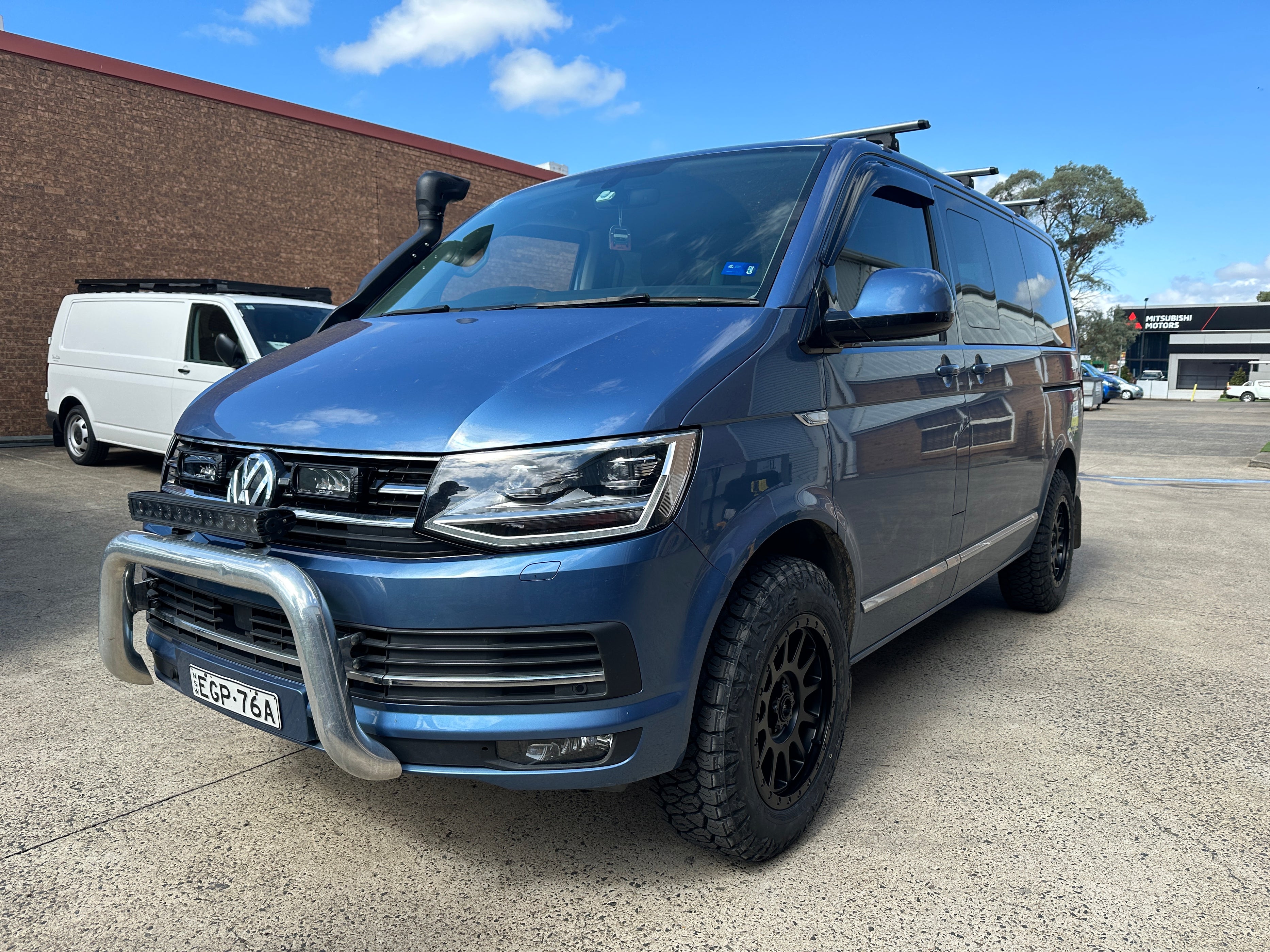 17in Alloy Wheel for VW T6.1 / T6 / T5 - Satin Black - 17x8 - 25P ...