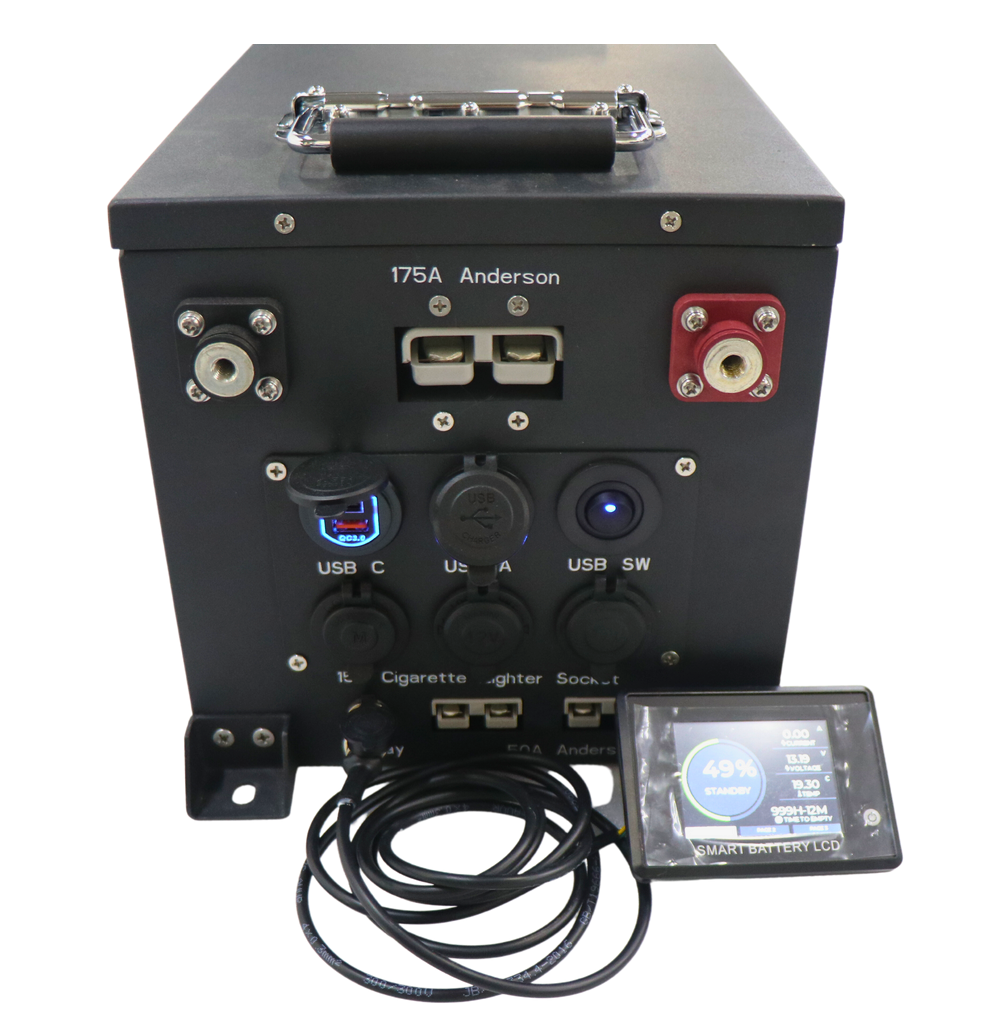 300Ah 12V Lithium LiFePO4 Integrated Portable Battery for Campervans w ...